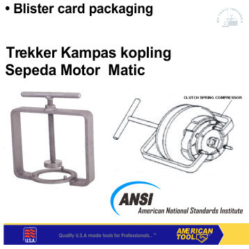 Jual Treker Kampas Kopling / Clutch Spring Compressor American Tool ...