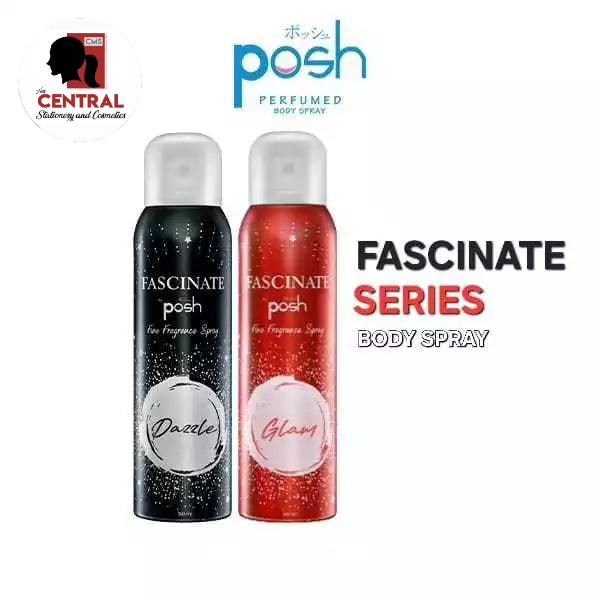 Jual Posh Fascinate Fine Fragrance Body Spray 150ml | Shopee Indonesia