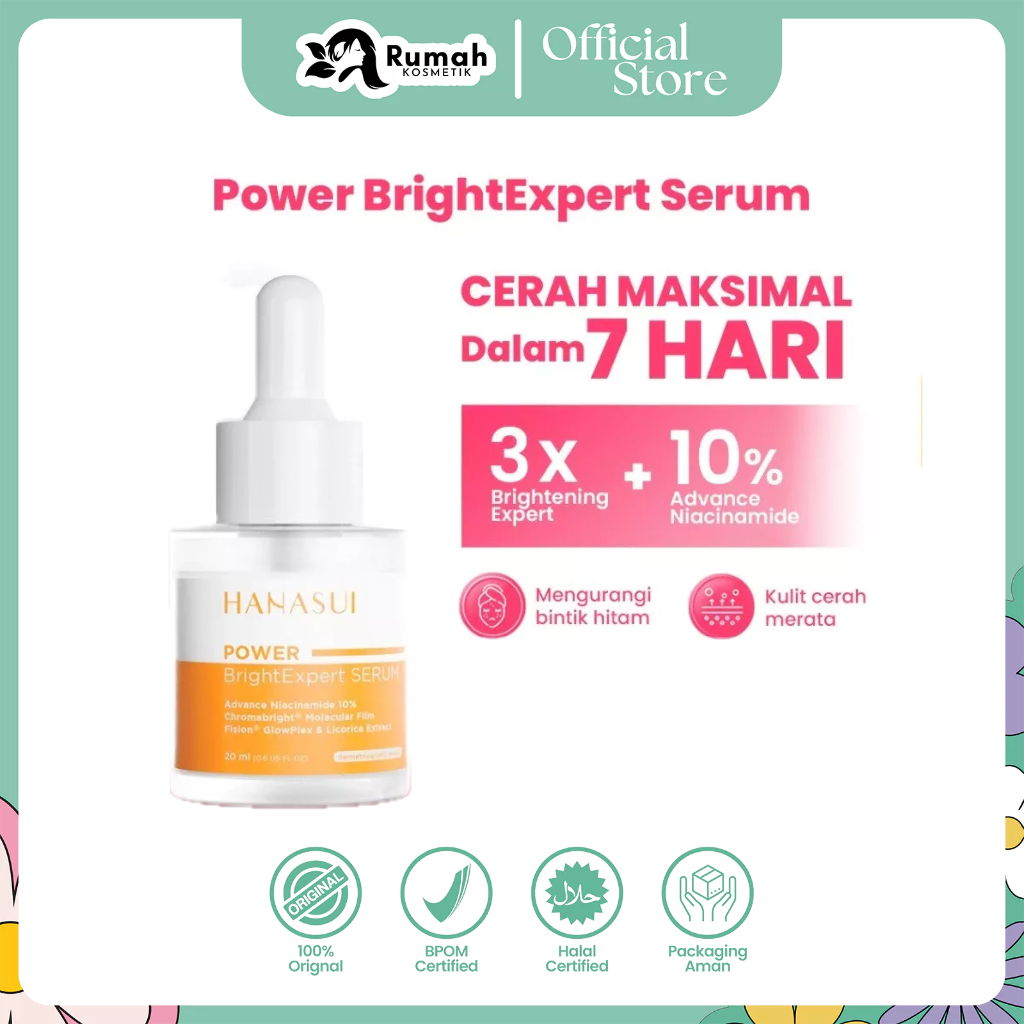 Jual Hanasui Power Bright Expert Serum | Shopee Indonesia