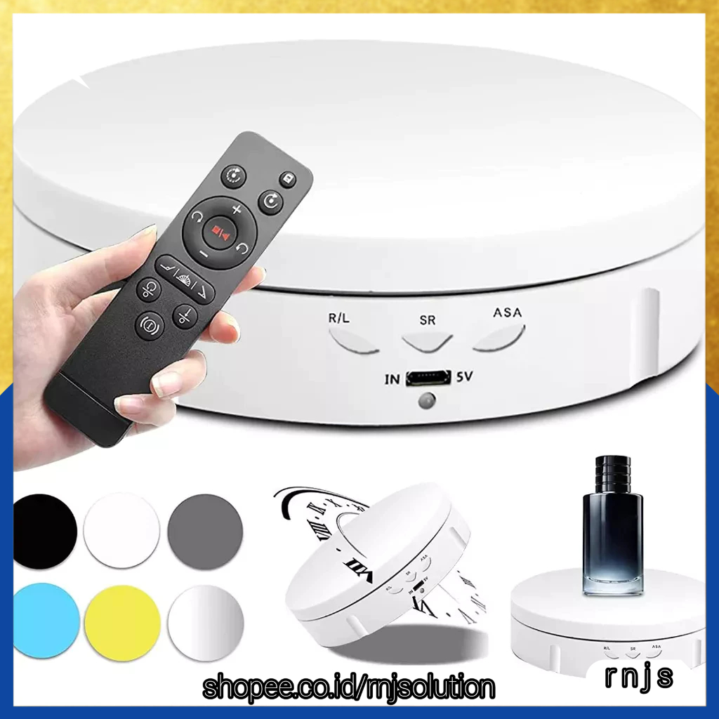 Jual Alas Putar Fotografi TaffSTUDIO alat produk muter rotary Display ...