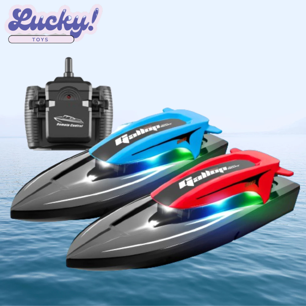 Jual Kapal Remote Control Mainan Speed Boat Perahu RC Perahu 2.4GHz ...