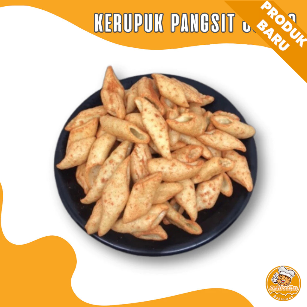 Jual Kerupuk Pangsit Jumbo Snack 500 GR - Liza's Cookies | Shopee Indonesia