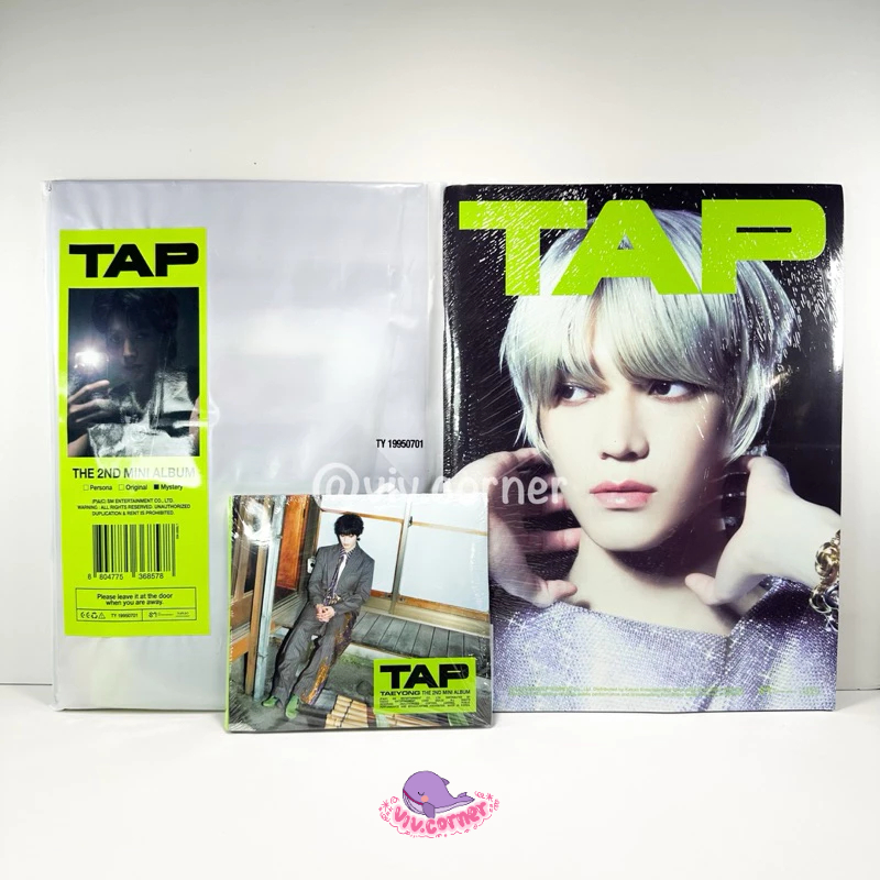 Jual NCT Taeyong TAP Album - Flip Zine ver, Mystery Pack ver, Digipack ver | Shopee Indonesia