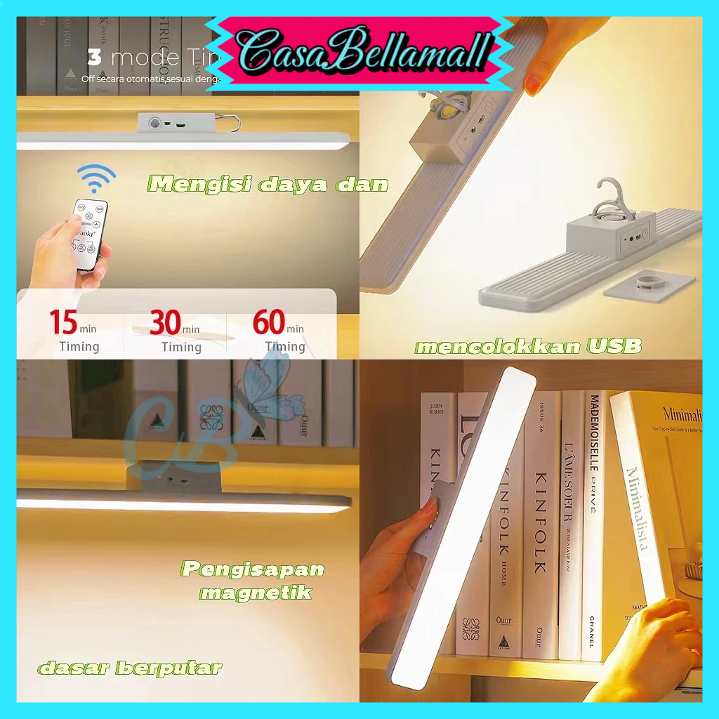 Jual Lampu LED Magnet Remote Dinding Bisa digantung Serbaguna ...