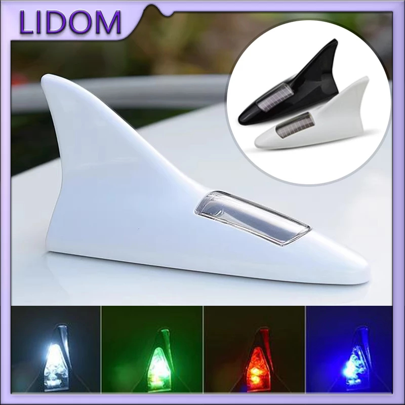 Jual Led Shark Fin Antena Hybrid Rgb Mobil Sirip Hiu Solar Panel Surya ...