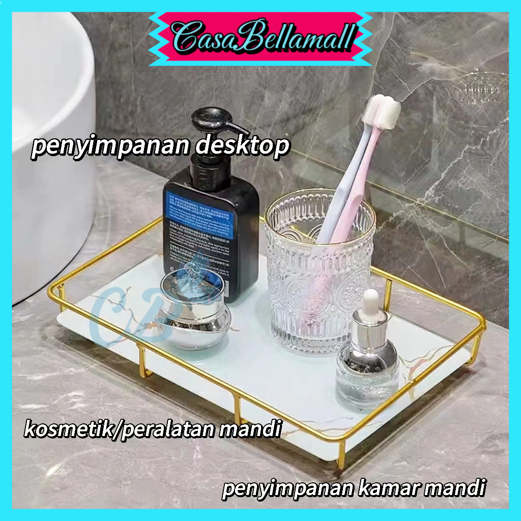 Jual Marble Tray Bernda Hitam Putih / Pajangan Dekorasi Nampan Alat ...