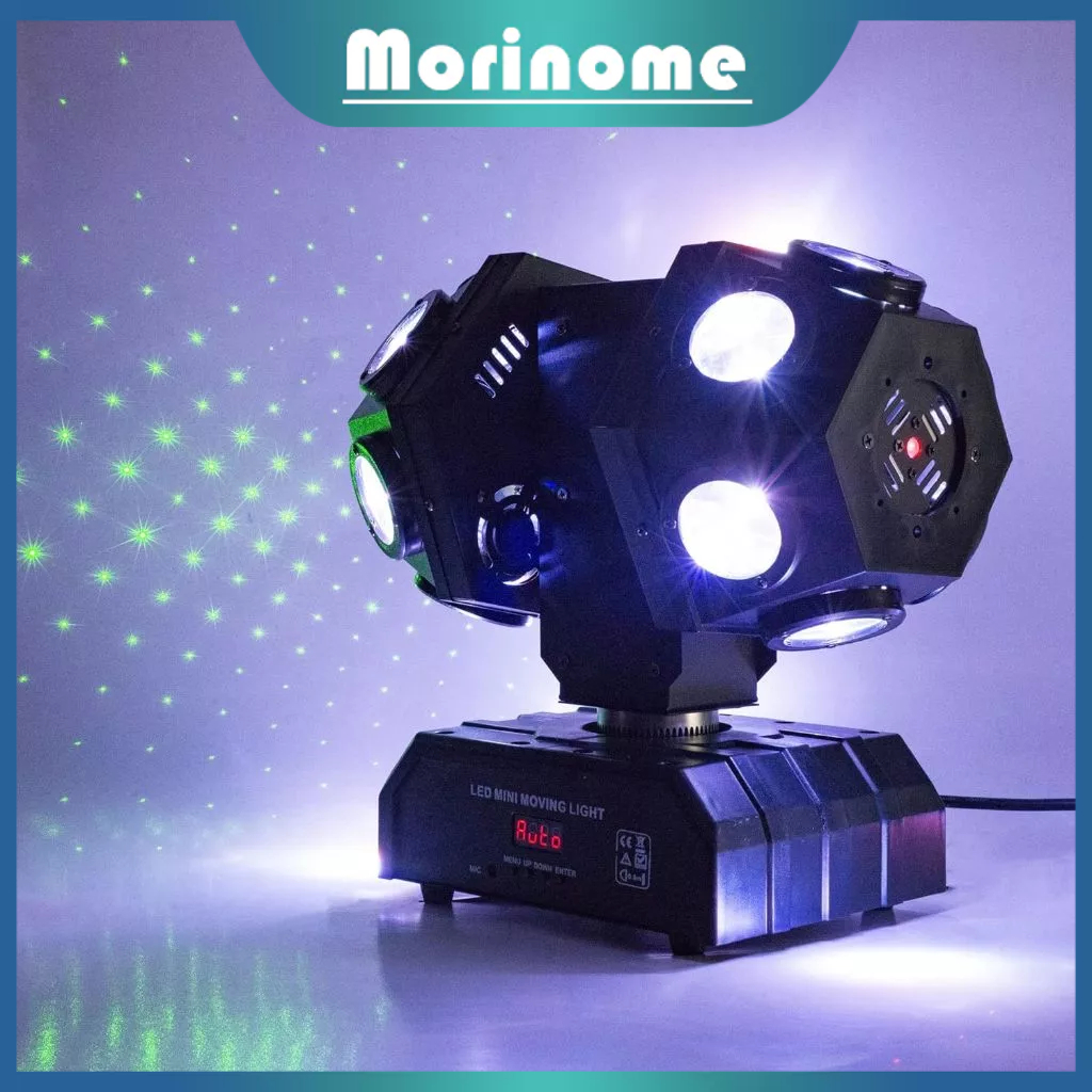 Jual Moving head Beam LED Plus Laser 12*10watt Lighting Panggung Sorot ...