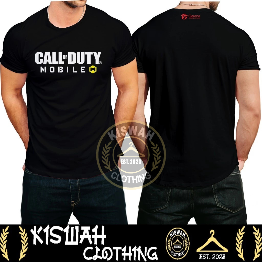 Jual Kaos Tshirt COD Call OF Duty Mobile With Garena Baju Game | Shopee ...