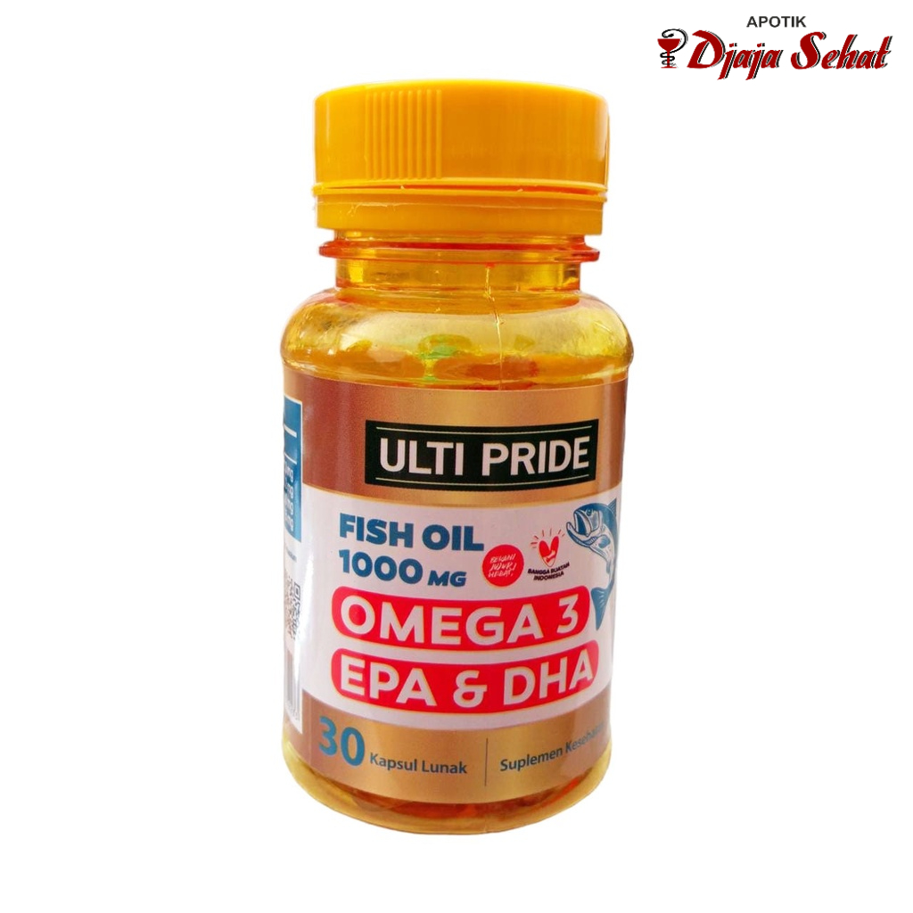 Jual ULTI PRIDE FISH OIL 1000 MG ISI 30 | Shopee Indonesia