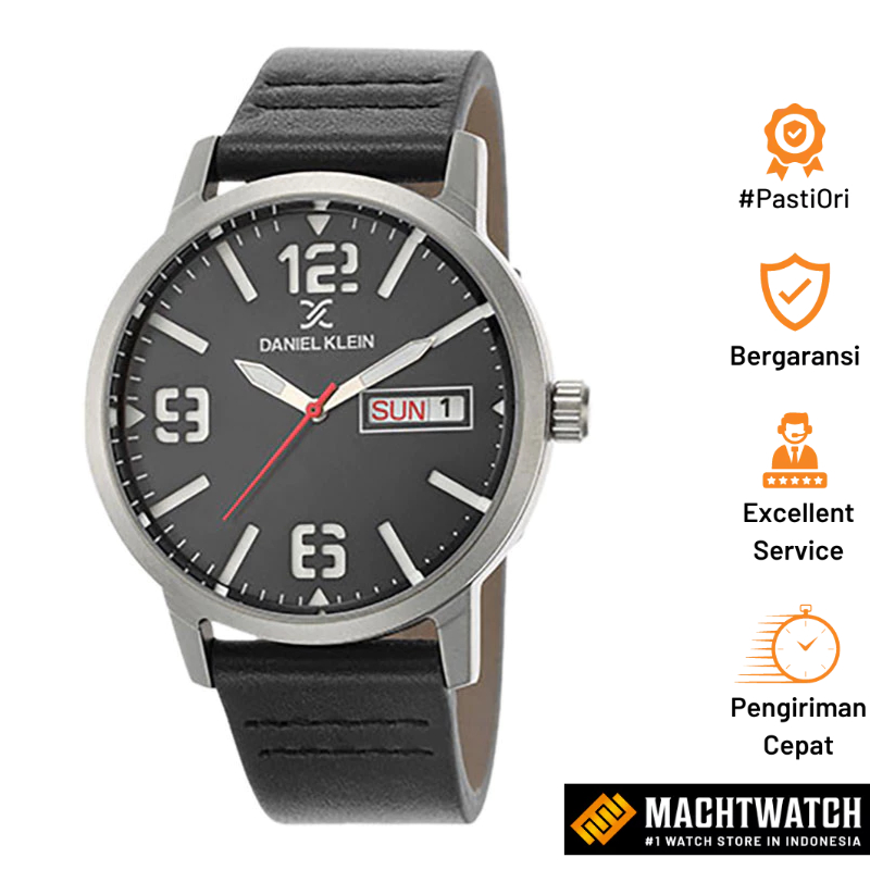 Jual Jam Tangan Pria Daniel Klein Premium DK112506-5 Men Black Dial ...