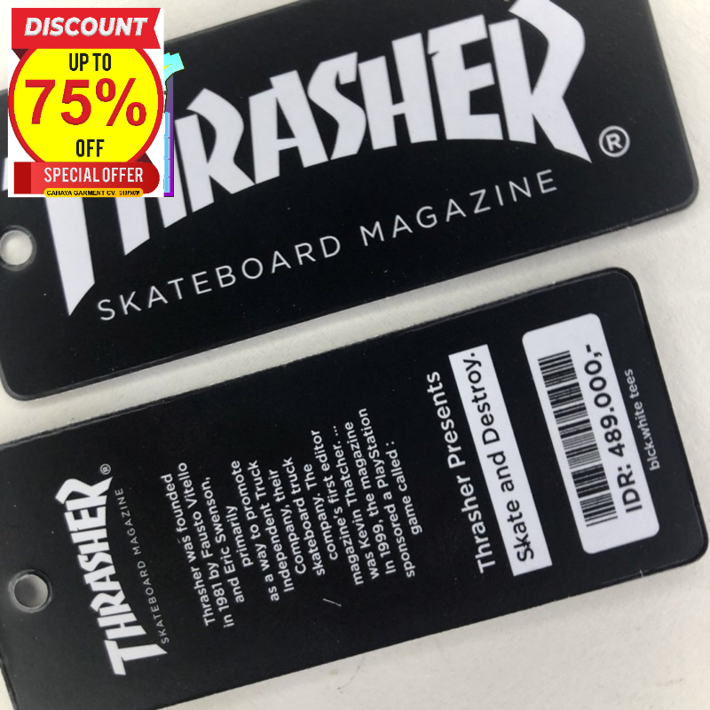 Jual THRASHER PRICE TAG BARCODE SUPER PREMIUM CO 1X DI KIRIM 600PCS ...