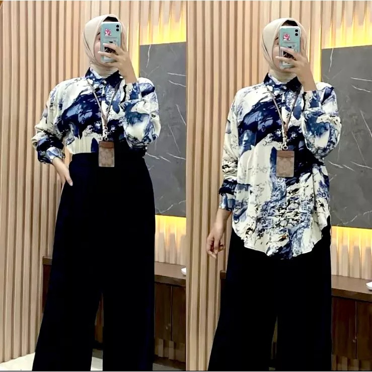 Jual setelan Payday Milea One Set Hijab Style | Setelan Rayon Mix ...