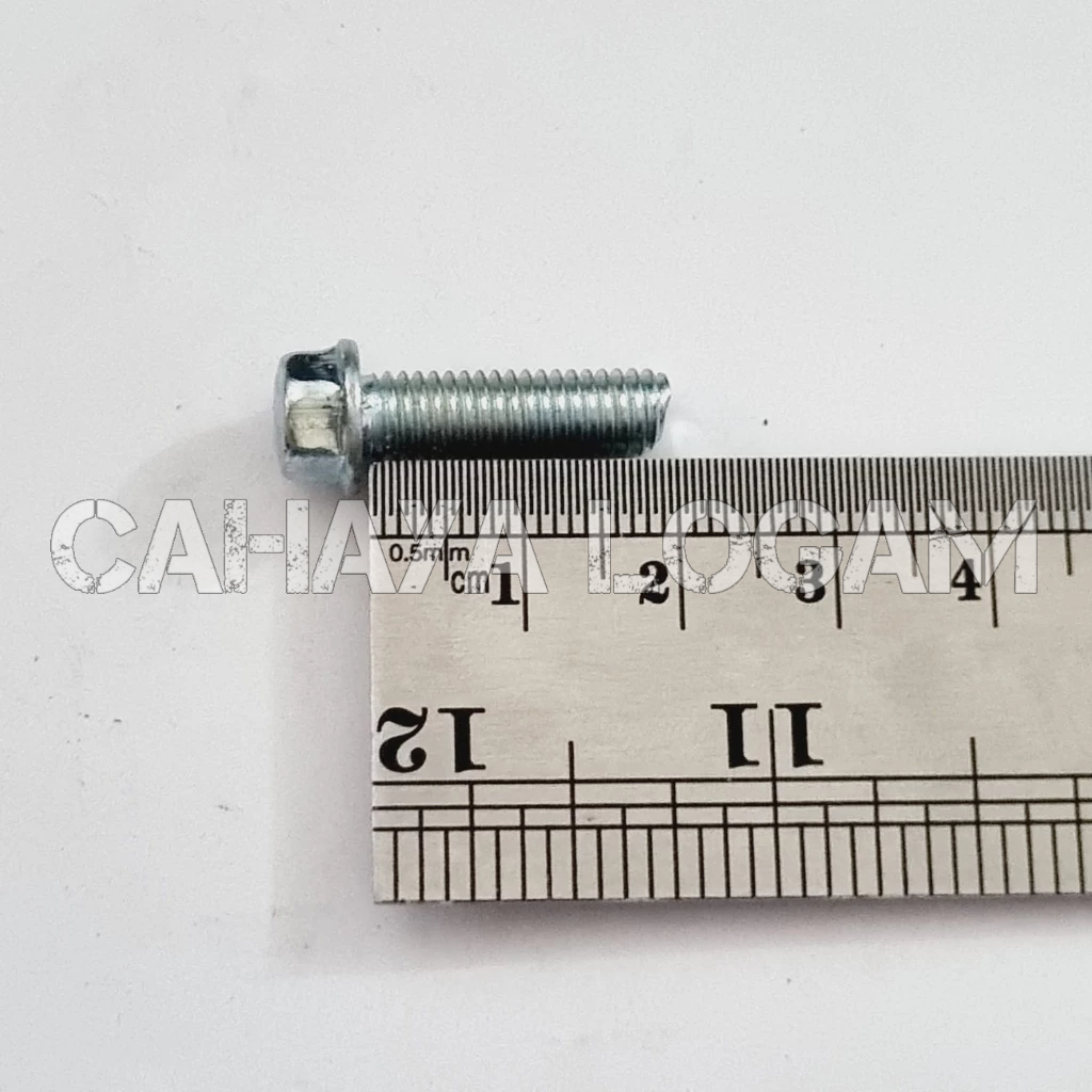 Jual BAUT BLOK FLANGE BOLT M6 X 20 KUNCI 8 | Shopee Indonesia