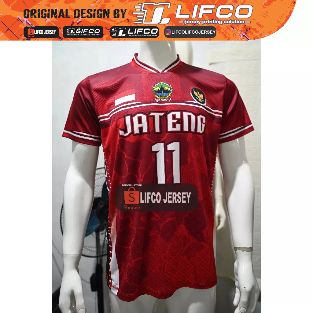 Jual JERSEY LIFCO ORIGINAL BULAN KEMERDEKAAN NUSANTARA SERIES -Jawa ...