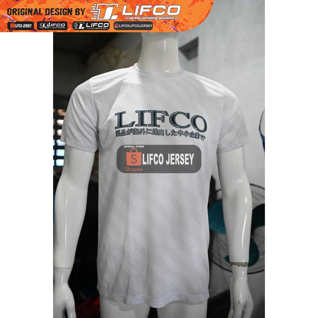 Jual JERSEY ORIGINAL LIFCO SANTAI PUTIH | Shopee Indonesia