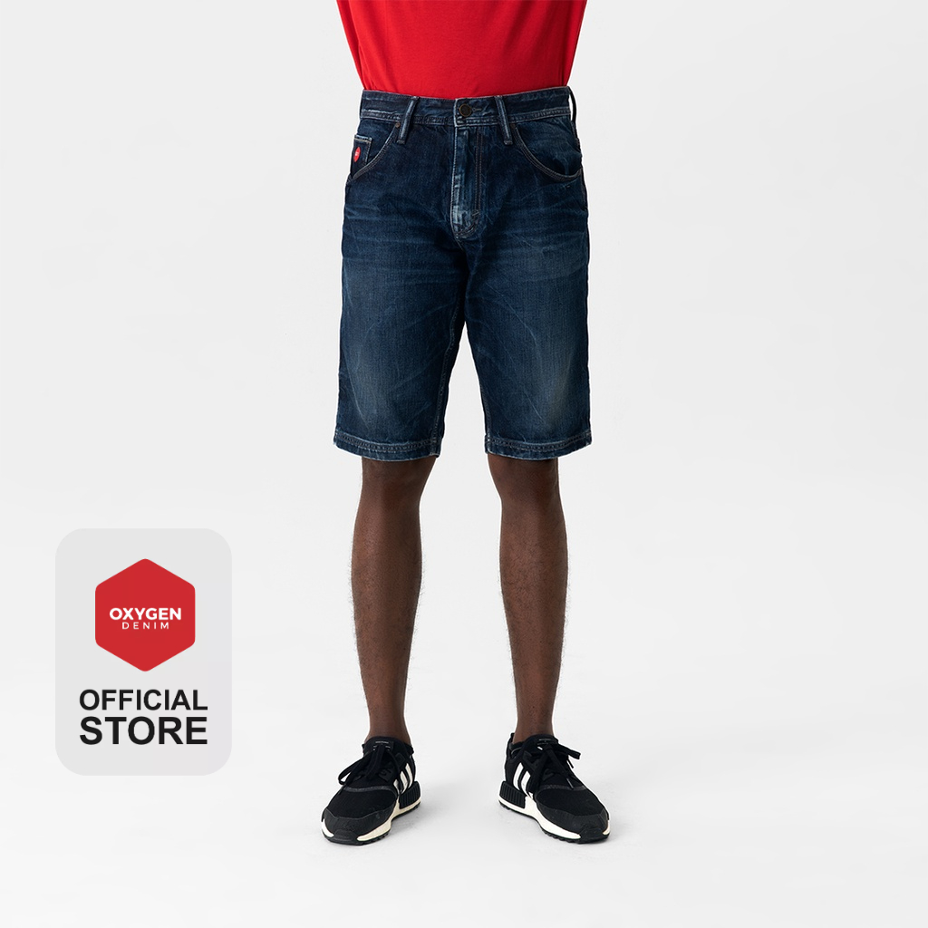 Jual Oxygen Denim 803NS Prime C Tappered Fit Non Stretch Short Jeans ...