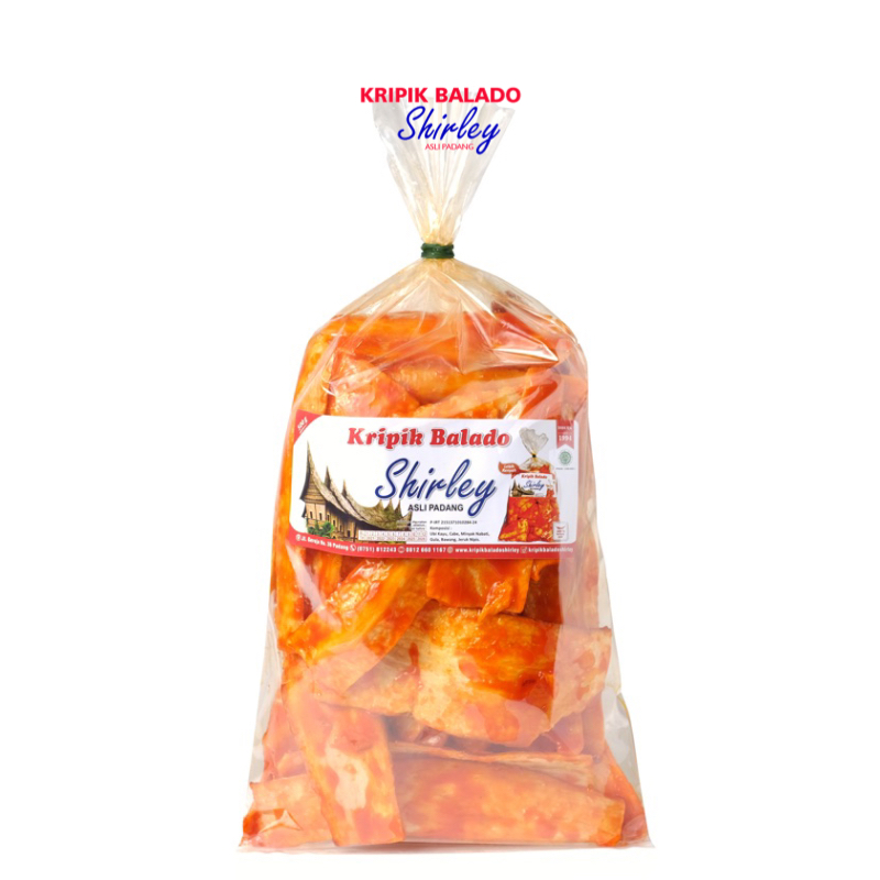 Jual Kripik Balado Shirley Panjang 500gr - Kripik Singkong Balado ...