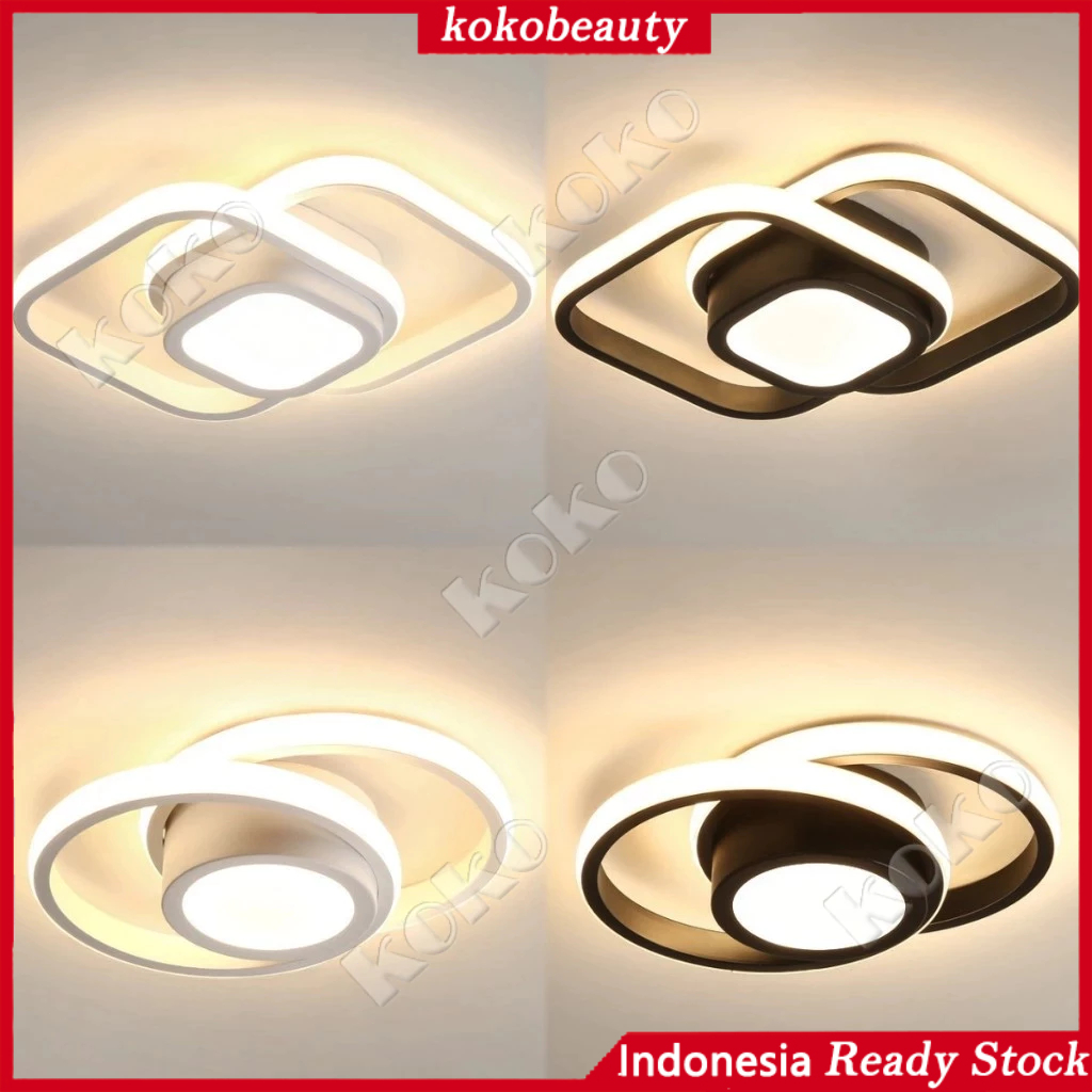 Jual 【Penjual Lokal】Lampu Hias3 warna cahaya LED Plafon Premium ...