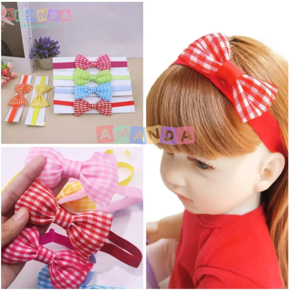 Jual Bandana Anak Bayi 0 3 6 9 12 Bulan Perempuan Bando Bayi Murah ...