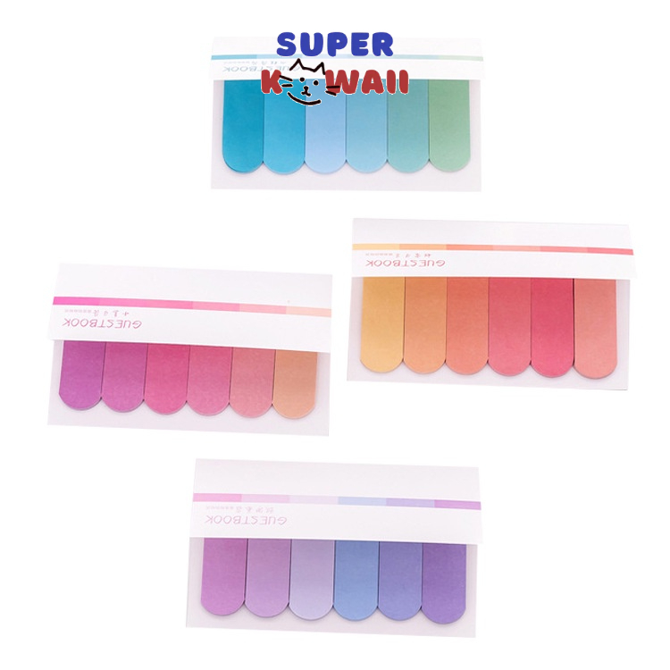 Jual Super Kawaii - [SK17] Guestbook Memo Mini Stick note Sticky Notes ...