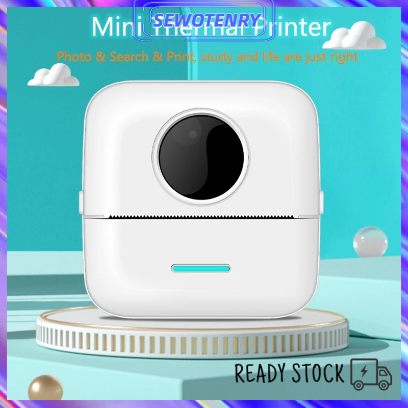 Jual COD Mini Thermal Printer Bluetooth Printer Portable Wireless Termal Printer Label sticker ...