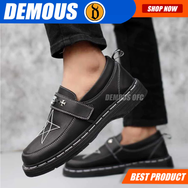 Jual DEMOUS ASMI - Sepatu Loafers Docmart Pria Bintang | Shopee Indonesia