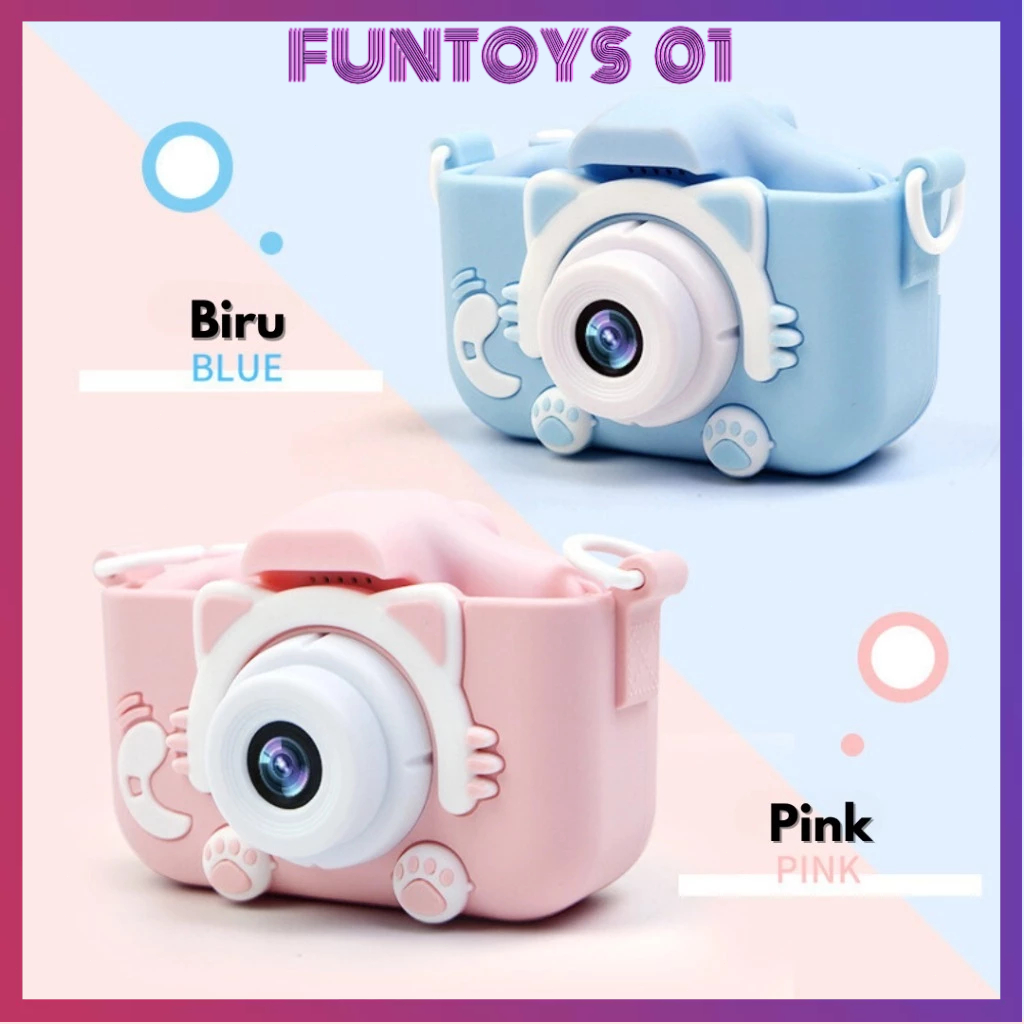 Jual Kamera Anak Mini Digital Kids Kamera Murah Mainan Dual Camera ...