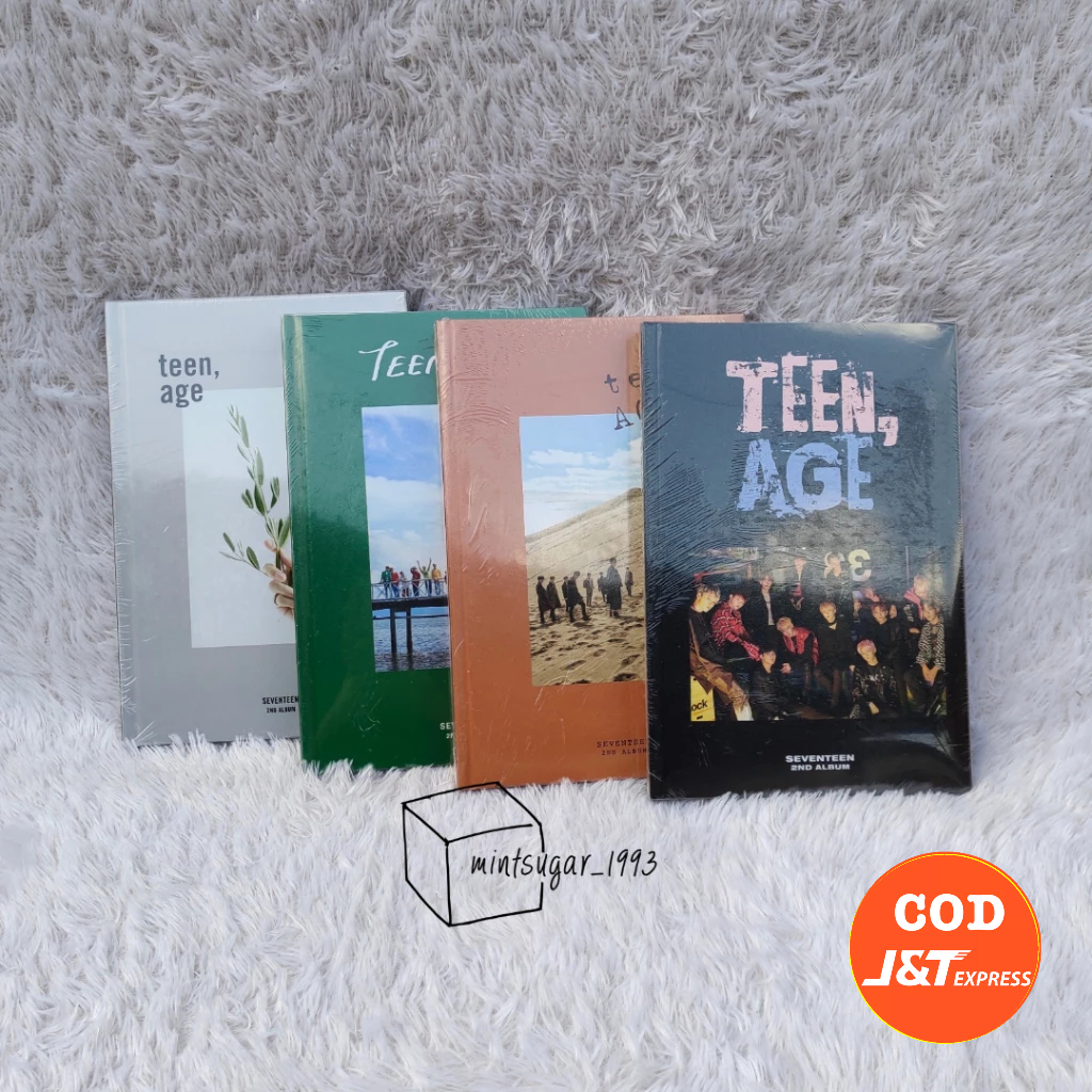Jual [ READY STOCK SEALED ] SEVENTEEN - 2nd Album [ TEEN , AGE ] TA ...