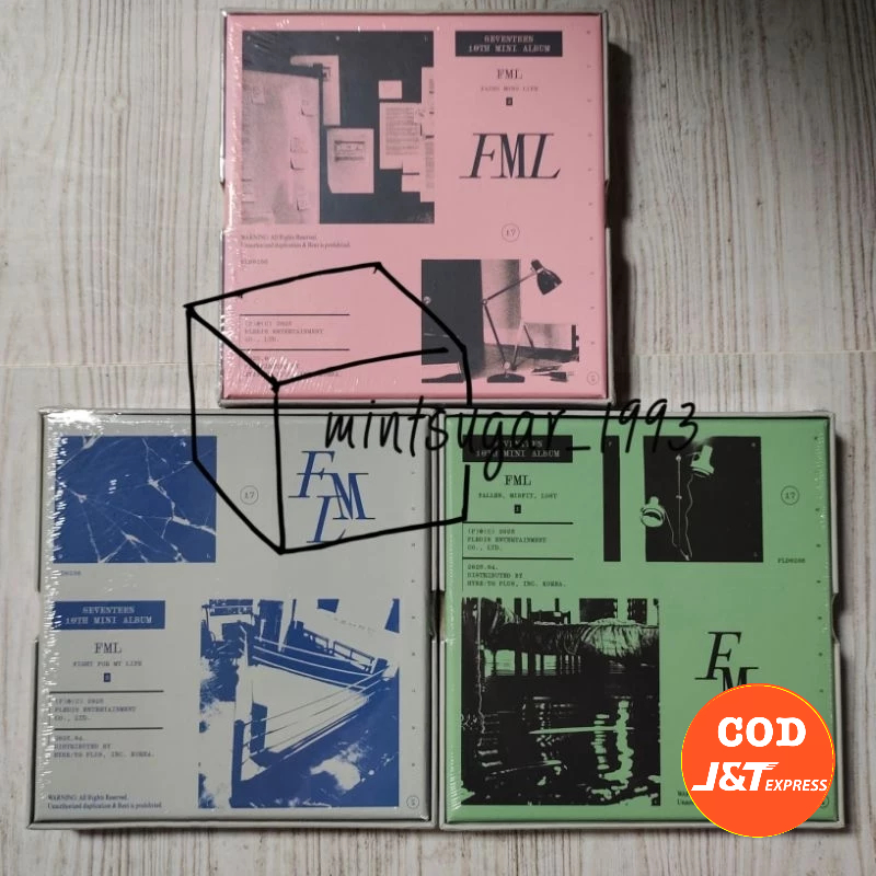Jual [ READY STOCK SEALED ] SEVENTEEN - 10th Mini Album [ FML ] ( NO ...