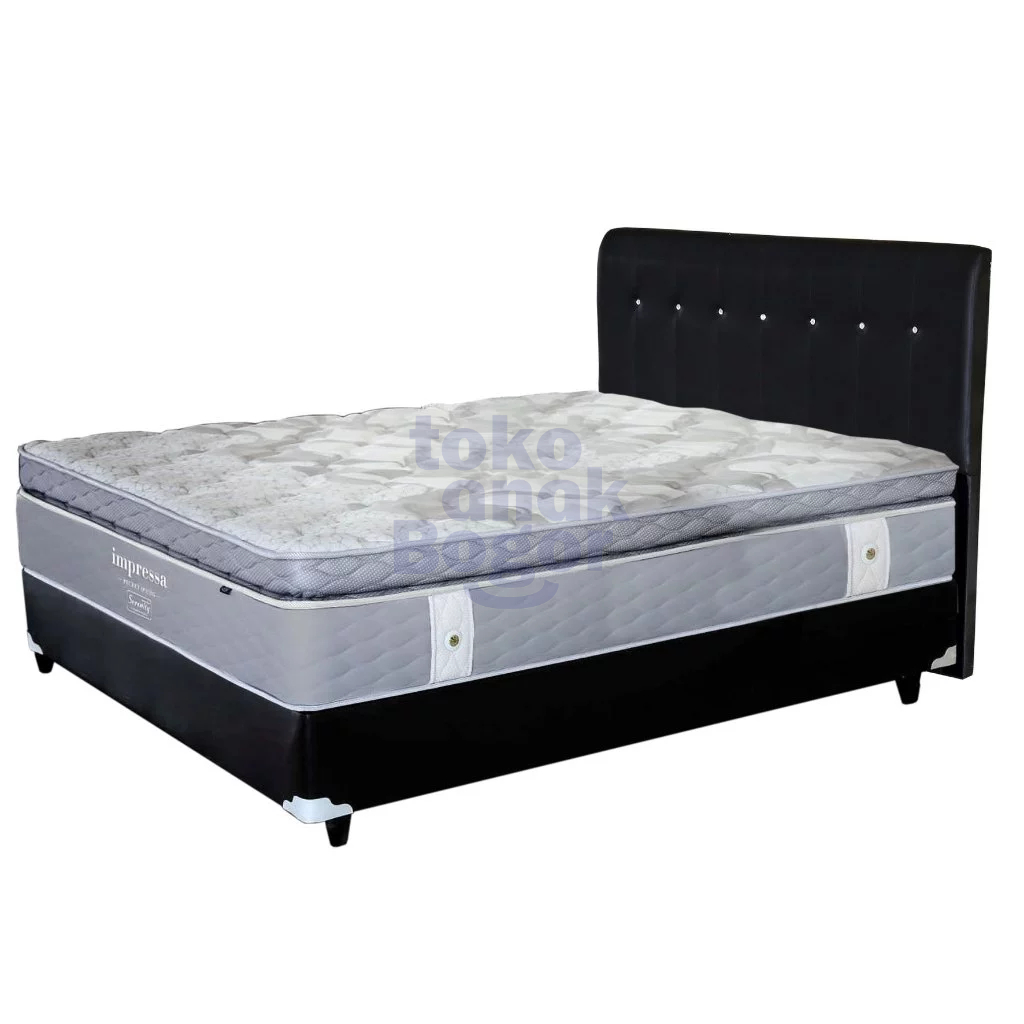 Jual Kasur Serenity Impressa Pocket Spring With Pillow top by Elite ...