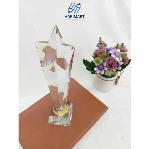 Jual Plakat kristal Trophy Crystal tropi Golf Piala Dunia tinggi 28CM ...