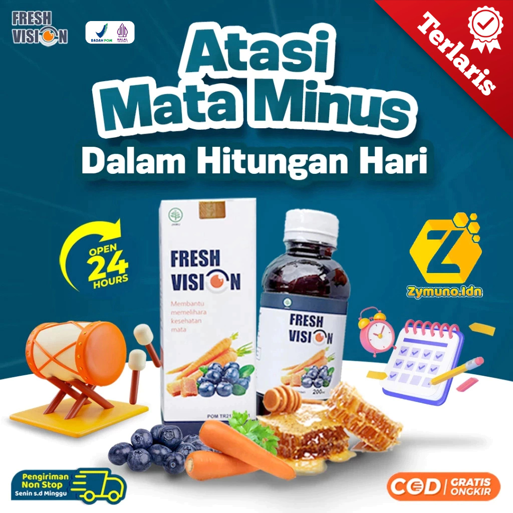 Jual Madu Fresh Vision || Fres Pres Fision Pision Multivitamin Ampuh ...