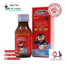 Jual Dumin Syrup Strawberry Paracetamol Pereda Demam dan Nyeri Anak ...