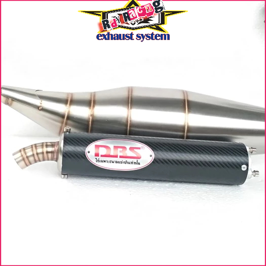 Jual Universal racing Muffler Ekzos For 2 stroke / Muffler DBS / Tube ...