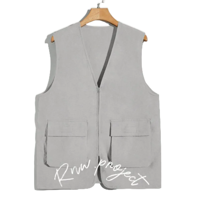 Jual Rompi Vest men flap pockets- Rompi pria wanita/Vest model terbaru ...