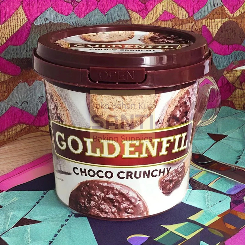 Jual Goldenfil Goldenfill | Selai Topping | Choco Crunchy / Green Tea ...