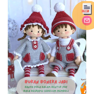 Jual hermanos duendes {pdf Pattern Amigurumi} | Shopee Indonesia