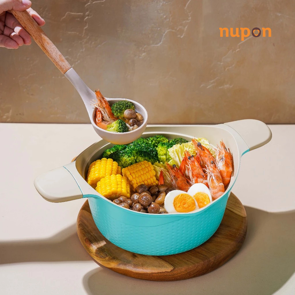 Jual NUPON - Panci Casserole Kaldu Mpasi 20 CM Anti Lengket - Haneul ...