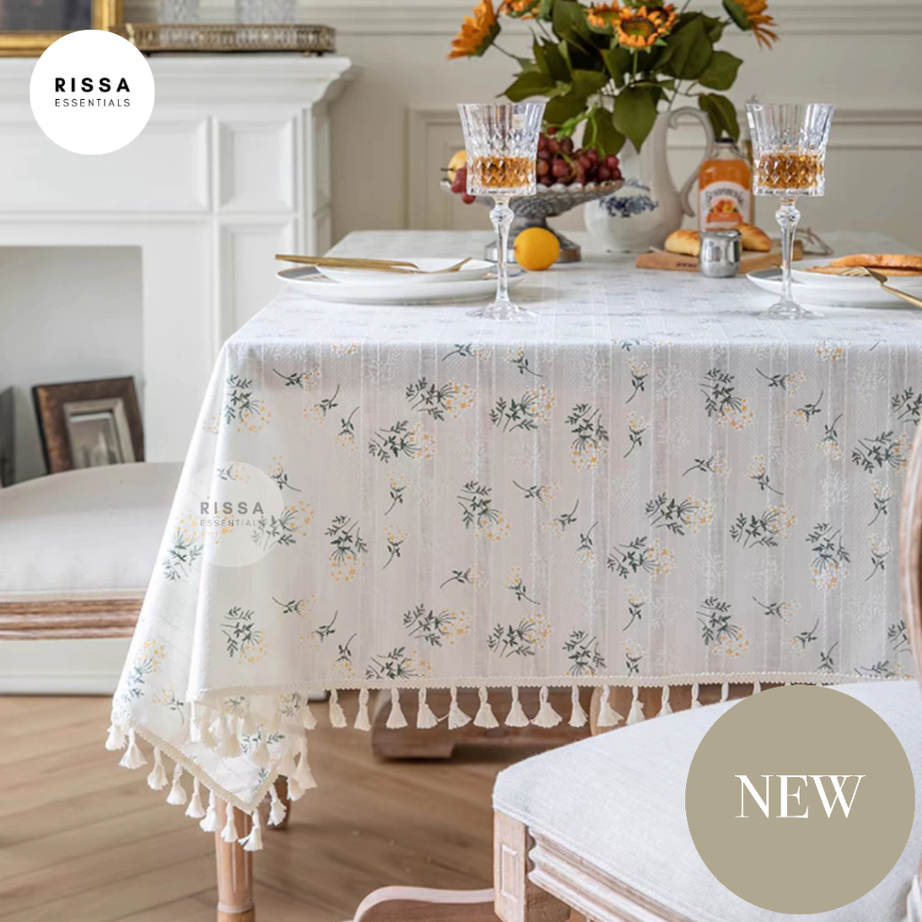 Jual [RISSA] Alas Meja Napkin Naomi Taplak Meja Serbet Kain Meja ...