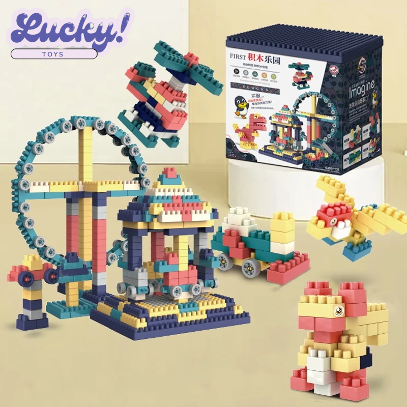 Jual Mainan Edukasi Anak - Lego Balok Susun Bricks 520pcs Set dengan ...