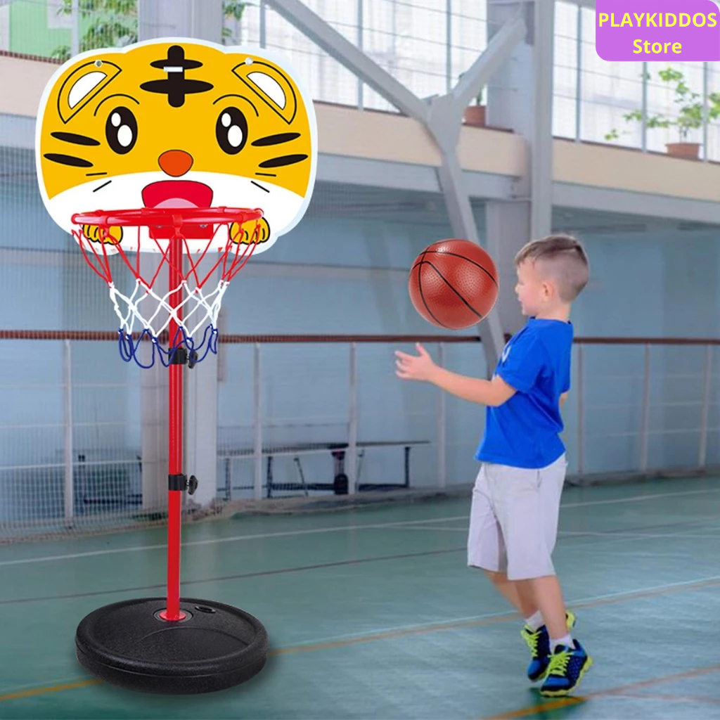 Jual Mainan Ring Bola Basket Mainan Tiang Bola Basket Anak 145cm Mainan ...