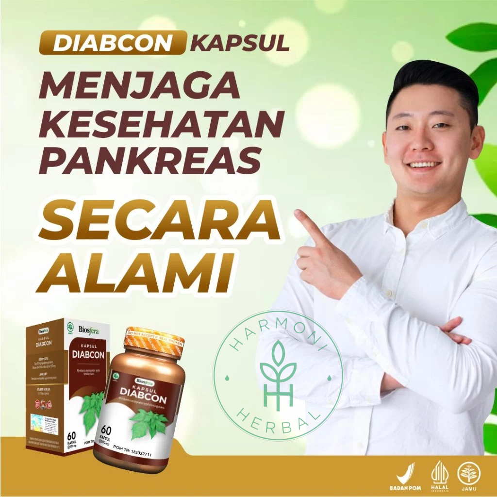 Jual Diabcon Kapsul 100% Original Obat Diabetes Kering & Basah | Shopee ...