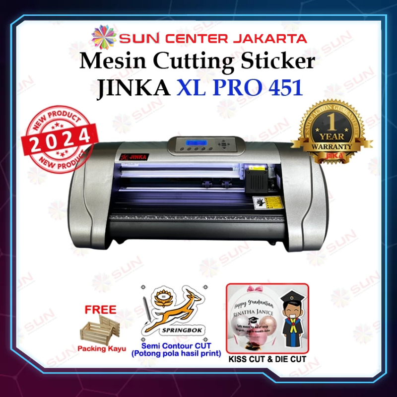 Jual Mesin Cutting Sticker Jinka Pro 451 Terbaru - XL 451 ( Contour CUT ...