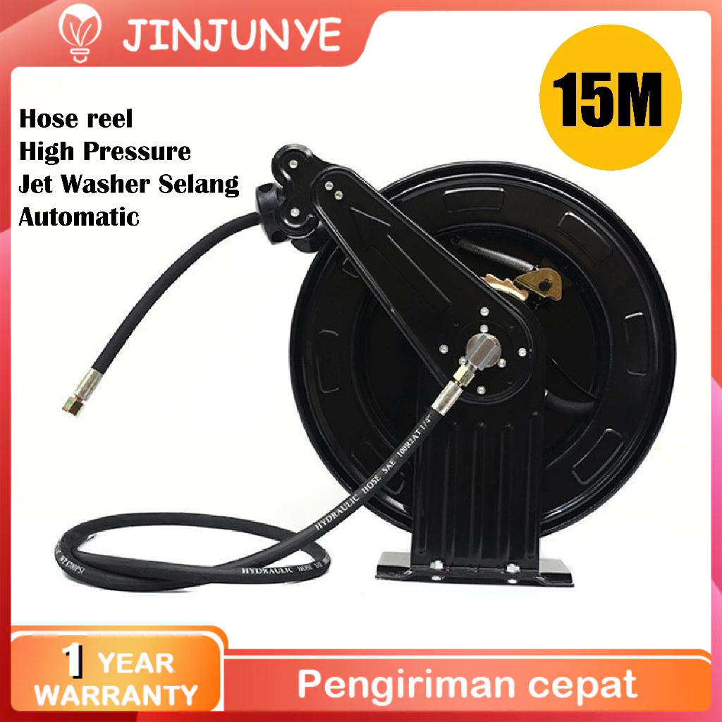 Jual Hose reel High Pressure Jet Washer Automatic termausk 15 Meter ...
