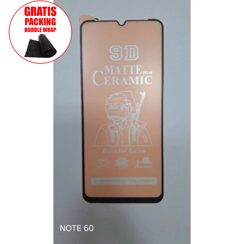 Jual TEMPERED GLASS CERAMIC MATTE REALME NOTE 60 | Shopee Indonesia