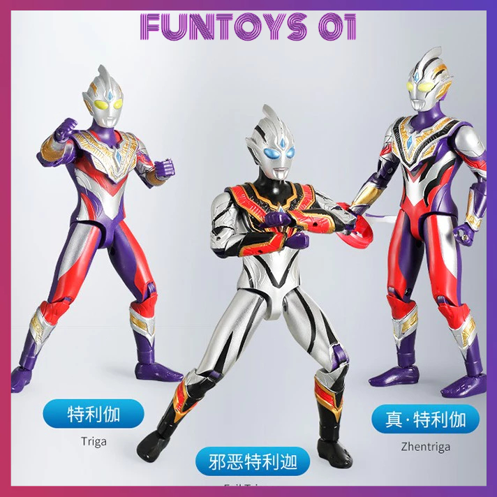 Jual Figure Triga Ultraman Mainan aksi Trigger figuarts SHF Ultraman ...