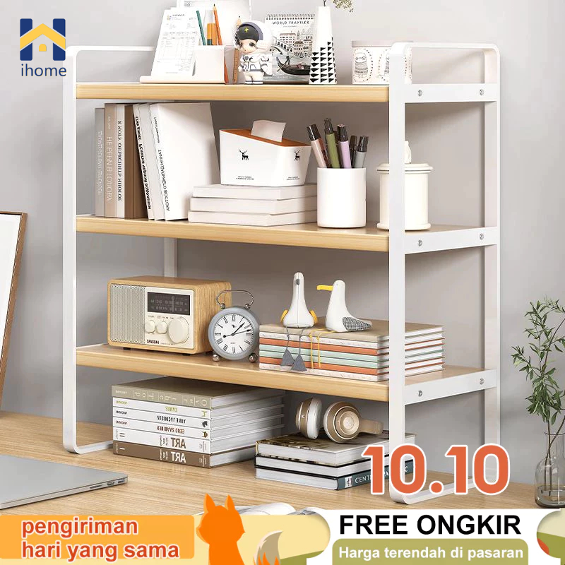 Jual Ihome Rak Microwave Rak Oven Rak Meja Stationery Desktop Storage ...