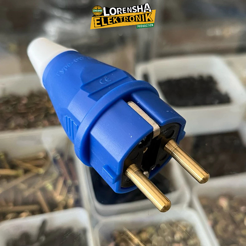 Jual Industrial Plug/Steker Import 16A 2 Pin | Shopee Indonesia
