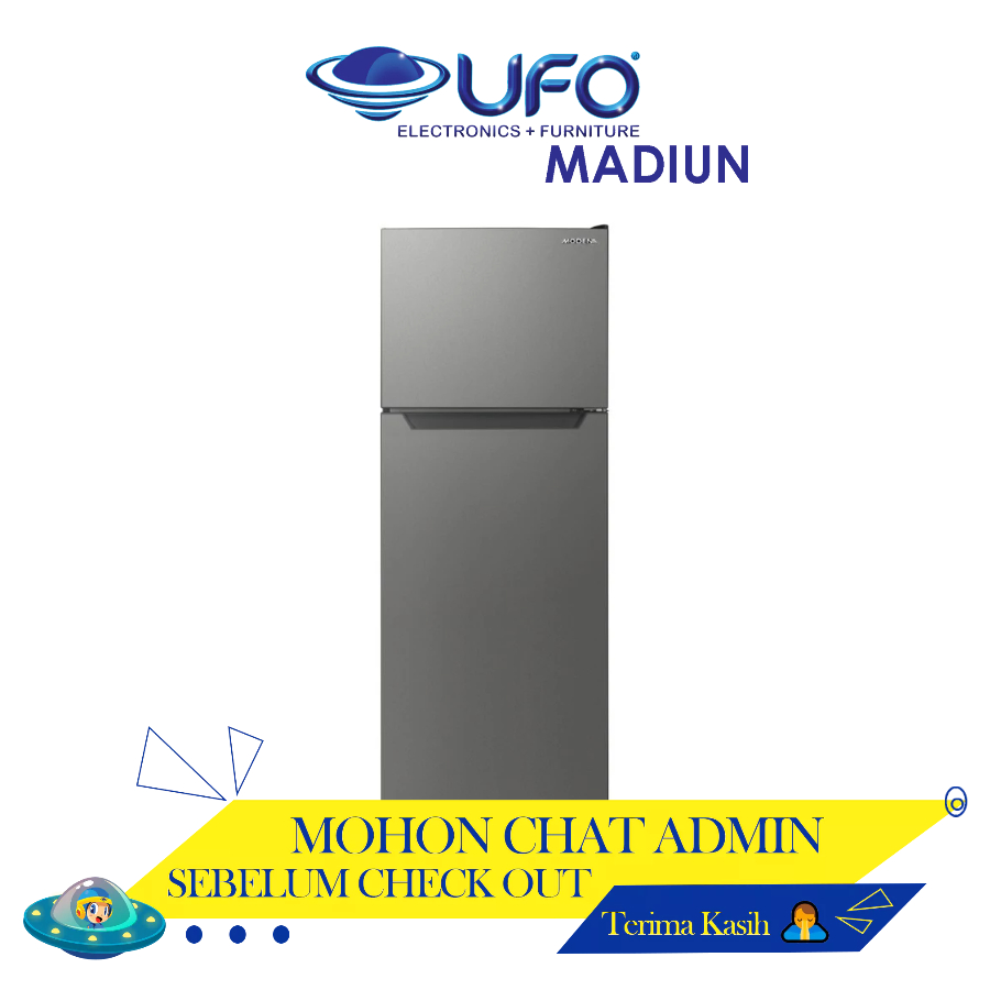 Jual Modena Kulkas 2 Pintu 315 Liter RF3151TGDS | Shopee Indonesia