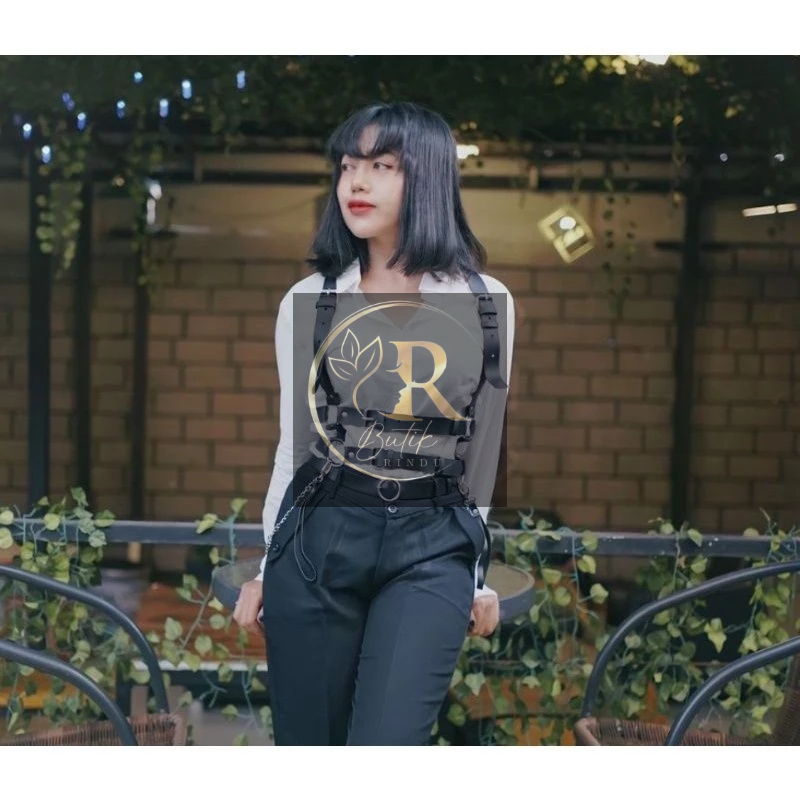 Jual BUTIK_RINDU (VANESSA) Aksesoris Body belt harness harajuku ...
